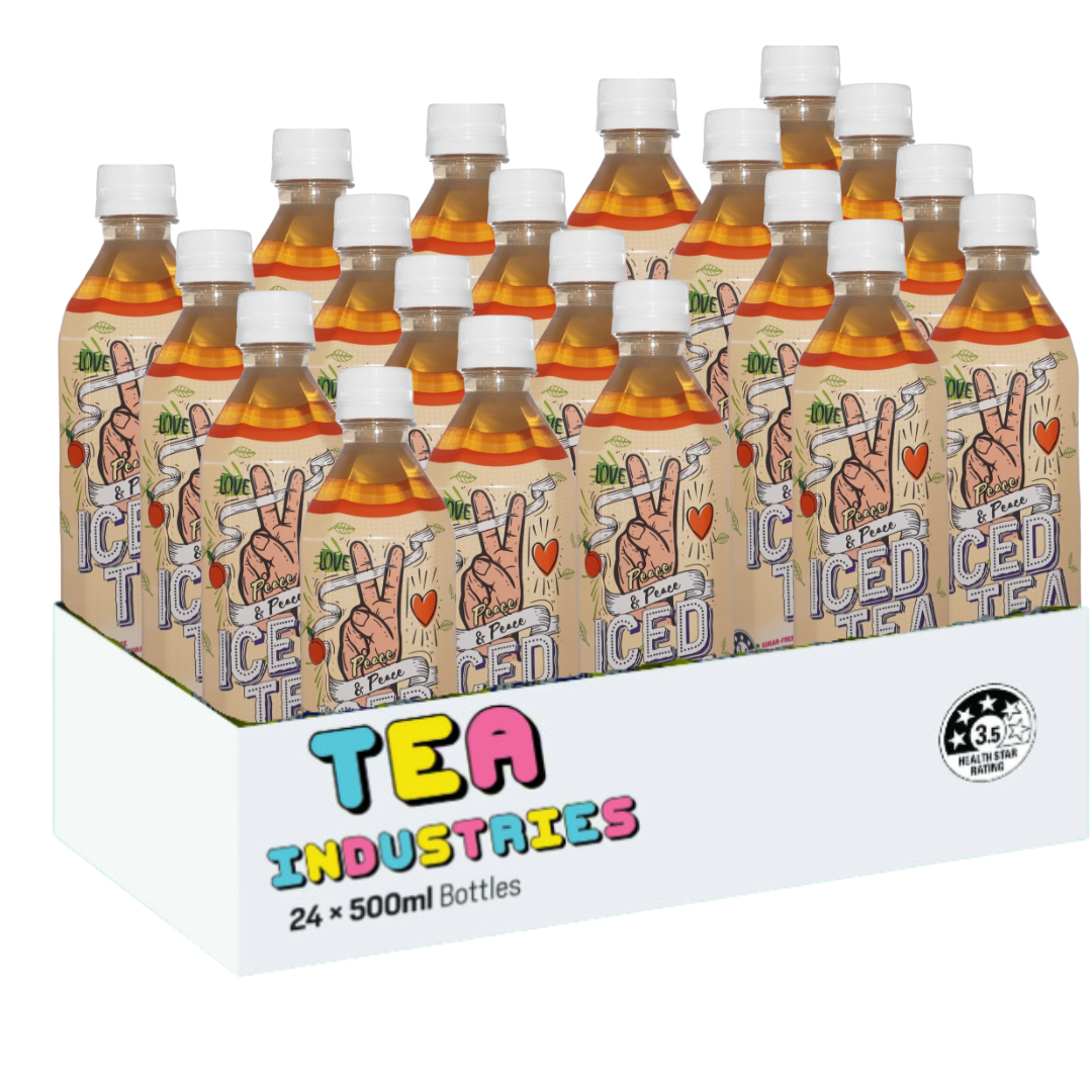 24 x Green Tea with Peach – Tea Industries